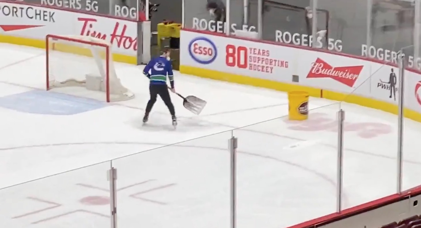 Canucks Ice Guy Has Moves | Defector