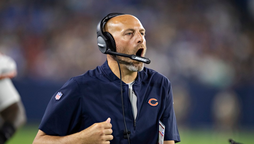 Matt Nagy Can't Stop Talking About How This Is His Fault | Defector