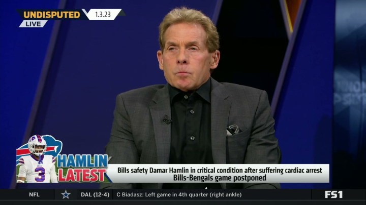 Skip Bayless Hosts 'Undisputed' By Himself, Struggles To Explain Damar ...