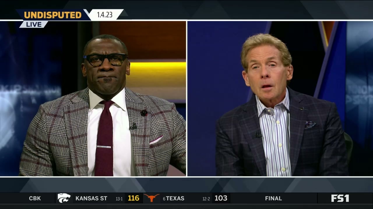 Skip Bayless And Shannon Sharpe Bicker, But Not In The Rehearsed Way ...