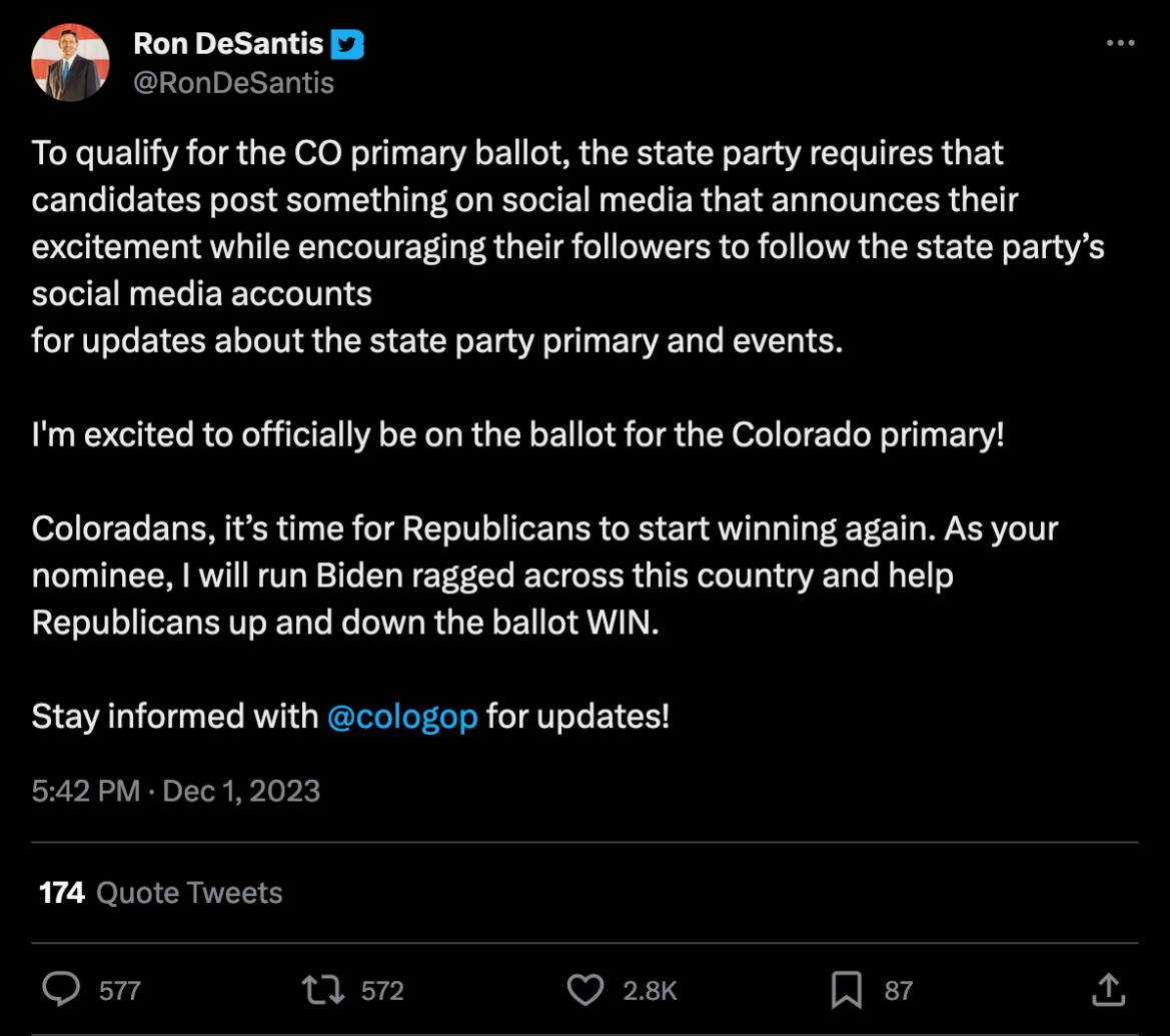 What Puts A Smile On Ron DeSantis's Face? | Defector