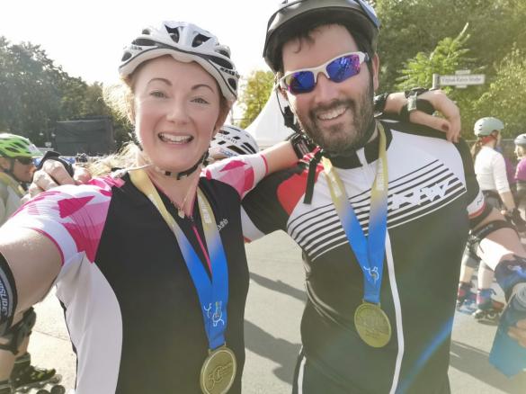 The View From The Way, Way Back Of The Berlin Inline Skating Marathon ...