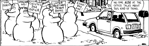 Calvin And Hobbes's Gruesome Snowmen Were A World All Their Own | Defector